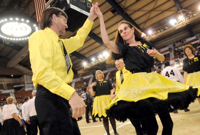 Six county teams take part in Farm Show square dance competition | News ...