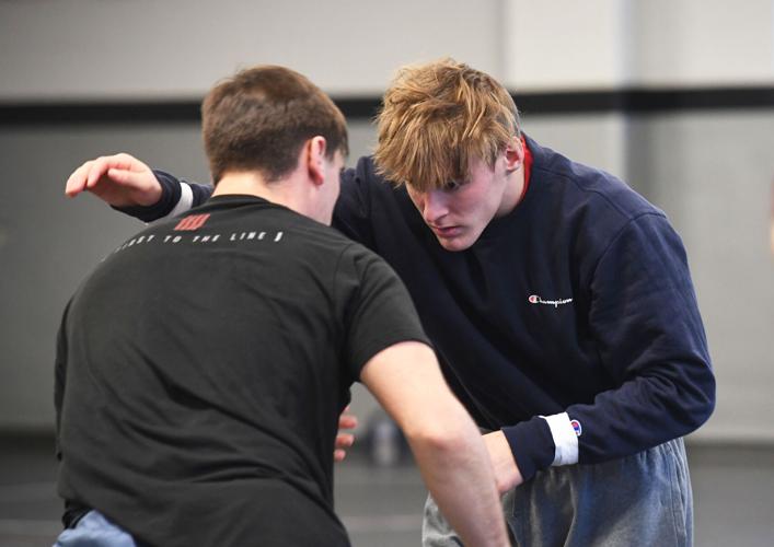 Manheim Central wrestler Brett Barbush [photos] | | lancasteronline.com
