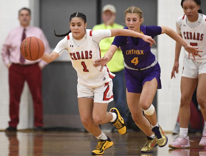 Lancaster Catholic vs. Lebanon - L-L League girls basketball semifinals ...