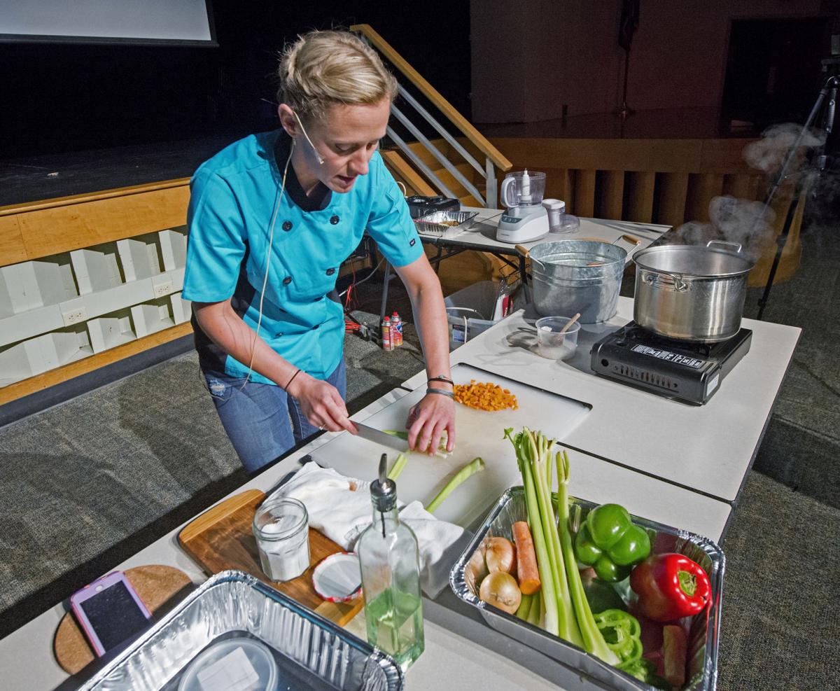 Chef Eliza Martin offers tips for easy, healthy dishes students can ...