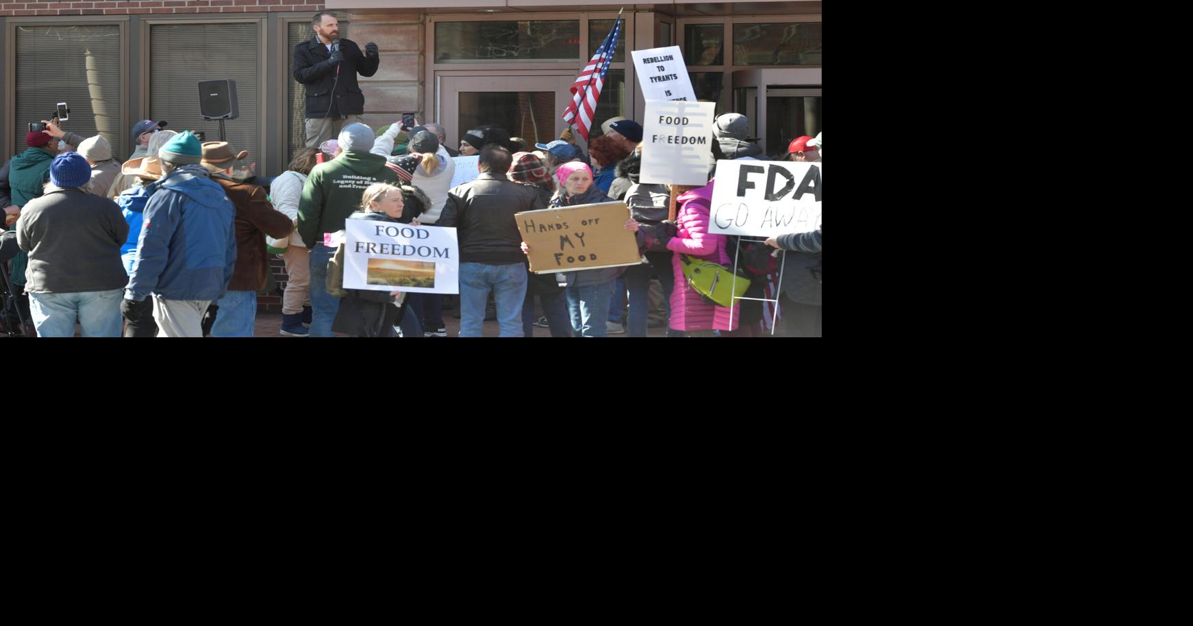 Amos Miller's supporters rally outside Lancaster County courthouse ...
