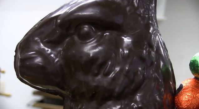 Watch how Miesse Candies makes a 32-pound Easter bunny | Food ...