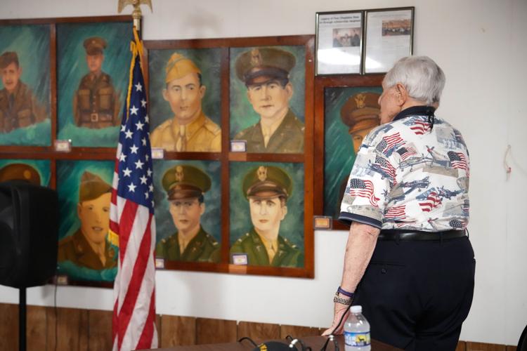 World War II pilot discusses combat experiences with Military Oral ...