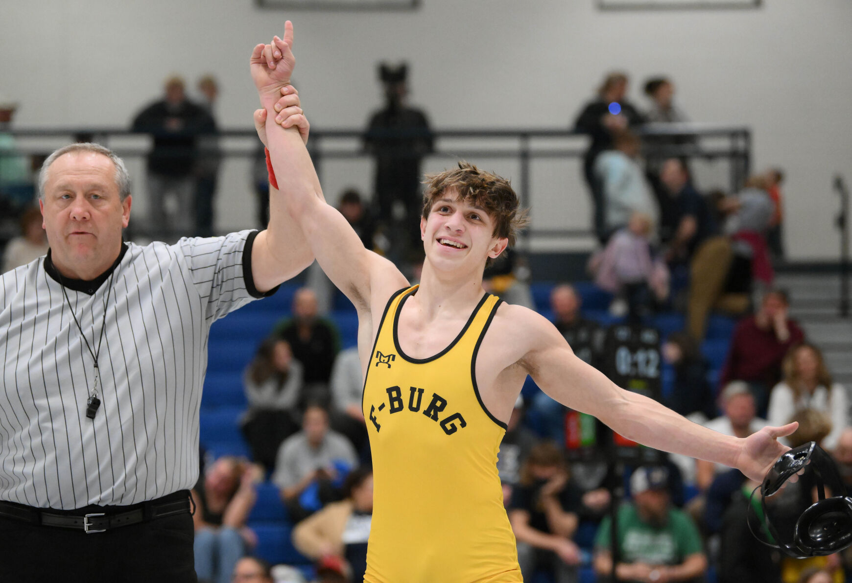 Class 2A wrestlers compete in District 3 Championships on Saturday at ...