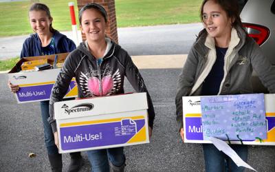 Manheim Central middle schoolers donate to Schreiber center | News ...