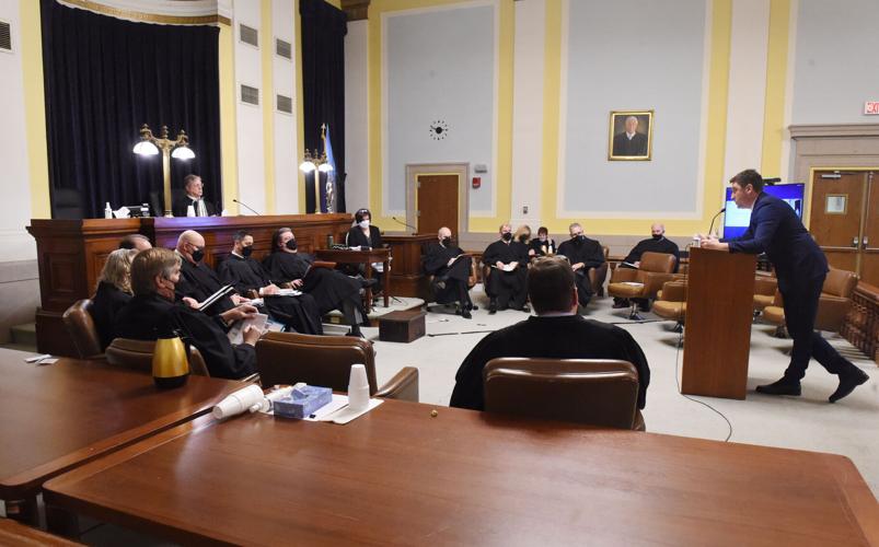 Panel of judges interview candidates for county commissioner [photos ...