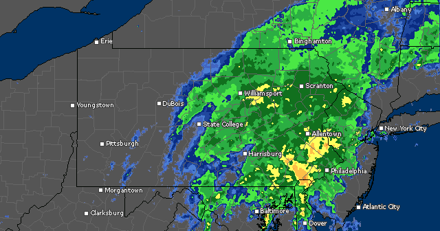 Watch live: Check out the radar as Ida storms across Pennsylvania ...