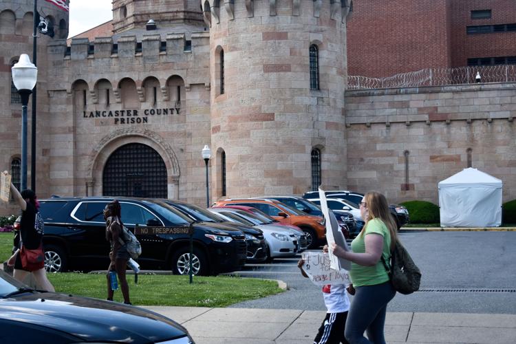 Hundreds protest in Lancaster city Saturday following George Floyd's ...