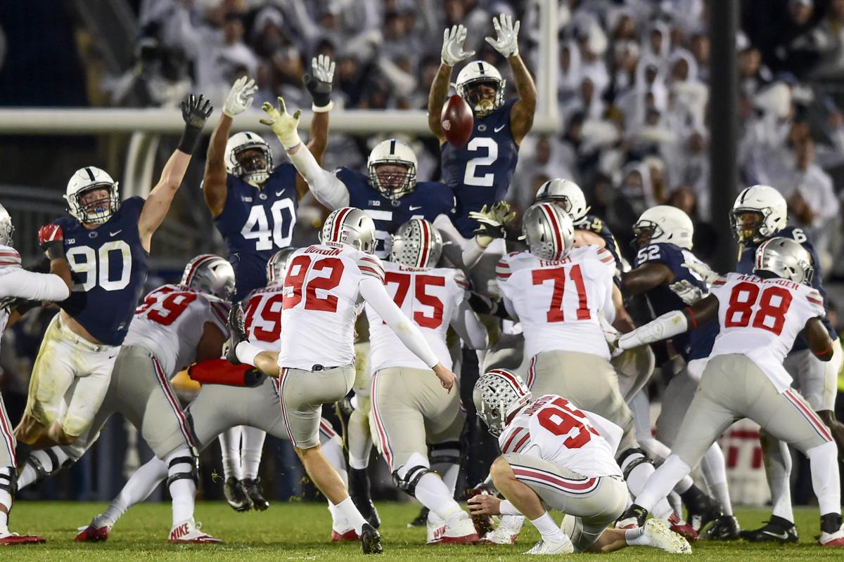 Photos Penn State Shocks Ohio State 24 21 On Blocked Field Goal