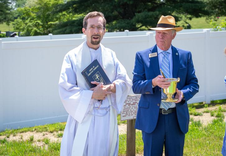 Share of Lancaster dedicates new bench in St. Joseph's New Catholic ...