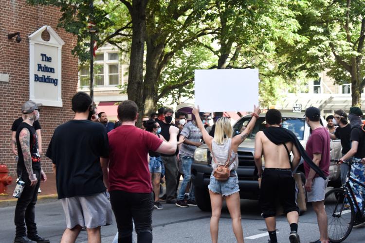 Hundreds protest in Lancaster city Saturday following George Floyd's ...