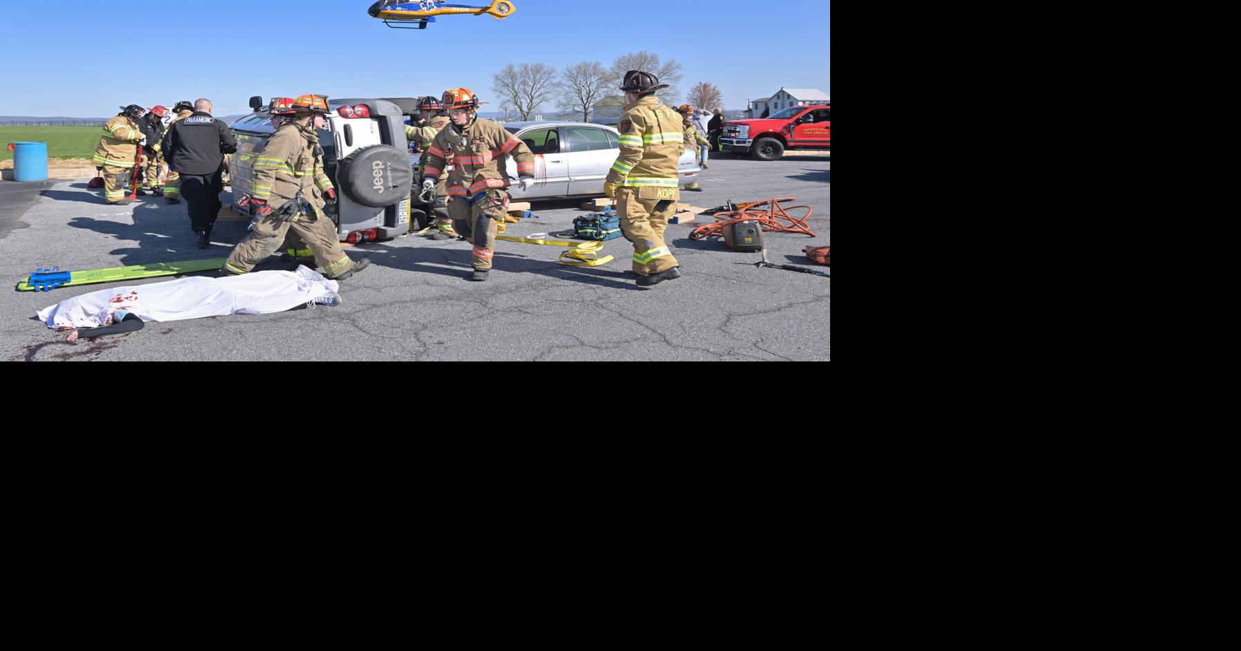 Firefighter German exchange student brings firefighting host family ...