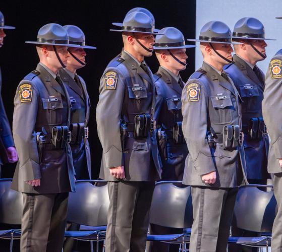 Pennsylvania State Police swears in new class of troopers [photos ...