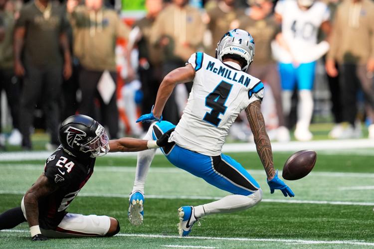 Panthers' McMillan top candidate for AP NFL Offensive Rookie of Year, but not satisfied with ...