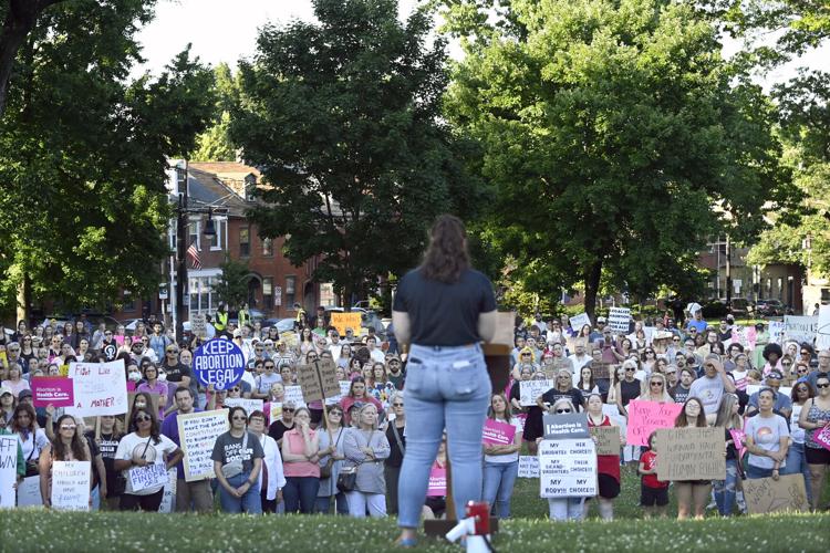 Lancaster residents protest after overturn of Roe v. Wade [photos ...