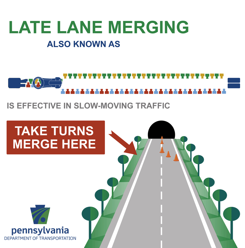 Do you know how to zipper merge? Do you think other drivers do? We want ...