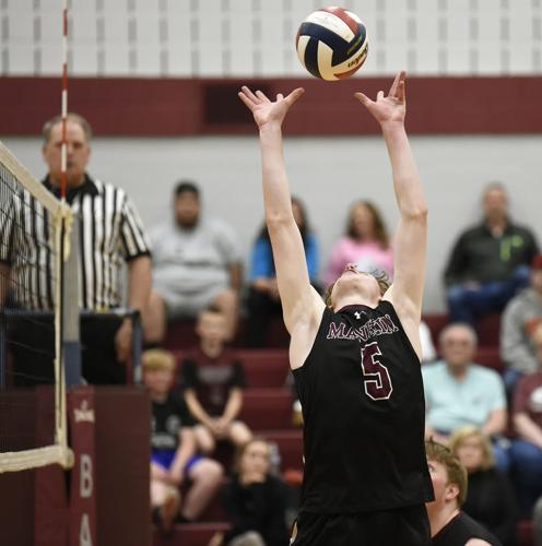 Garden Spot vs. Manheim Central - L-L League boys volleyball [photos] | Boys' volleyball ...
