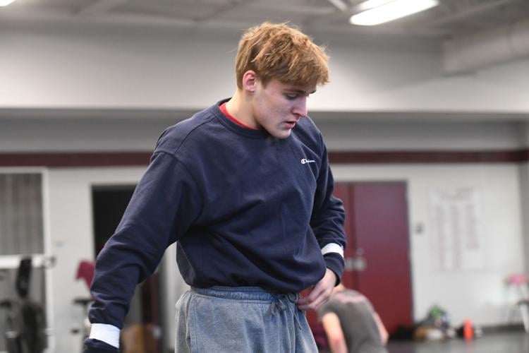 Manheim Central wrestler Brett Barbush [photos] | | lancasteronline.com