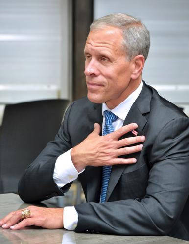 GOP gubernatorial hopeful Paul Mango talks state budget, health care in ...