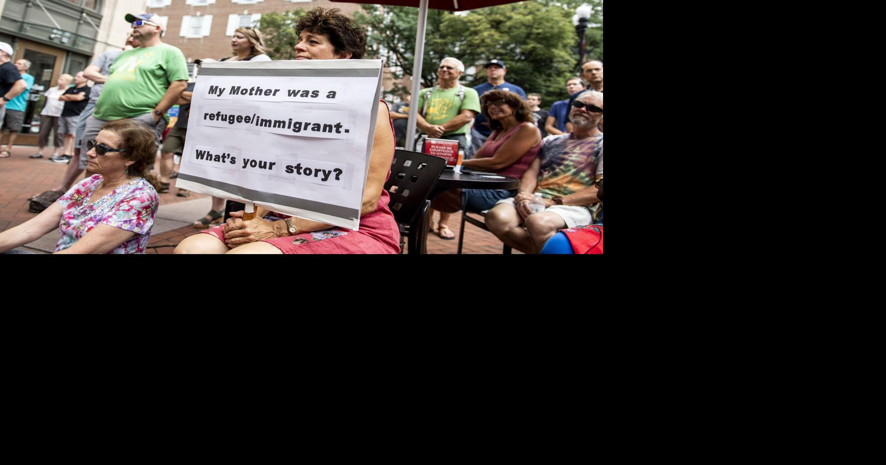 Community gathers to support refugee population, amid a Trump proposal ...