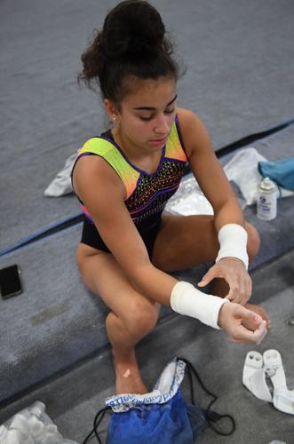 Local gymnast Addison Fatta is seeking a spot on the US Olympic team ...