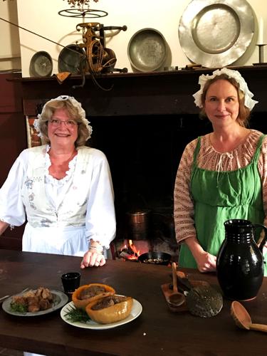 Warm Hearth Club demonstrates colonial cooking at Rock Ford Plantation ...