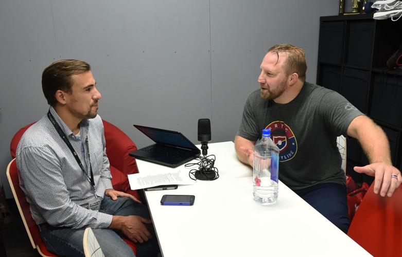Olympic gold medal winner Brandon Slay talks wrestling in ...