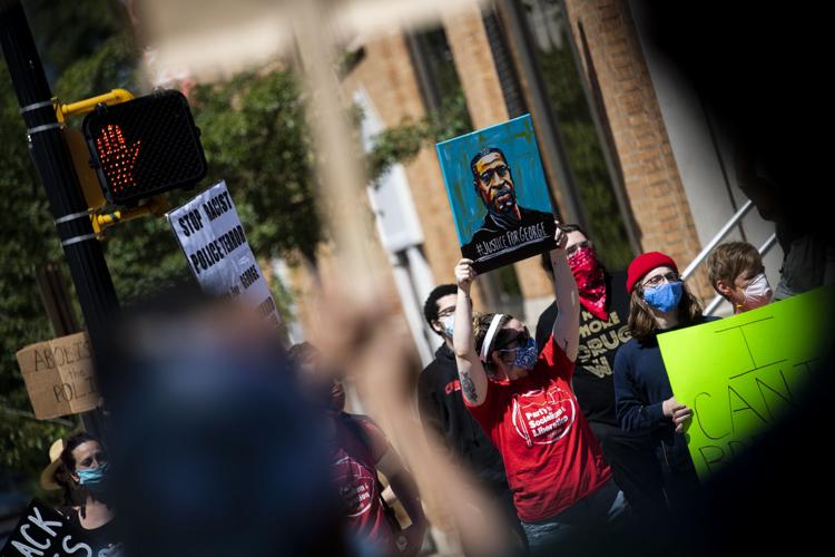 Hundreds protest in Lancaster city Saturday following George Floyd's ...