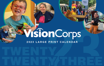 VisionCorps is selling a large-print 2023 calendar: here's how to buy ...