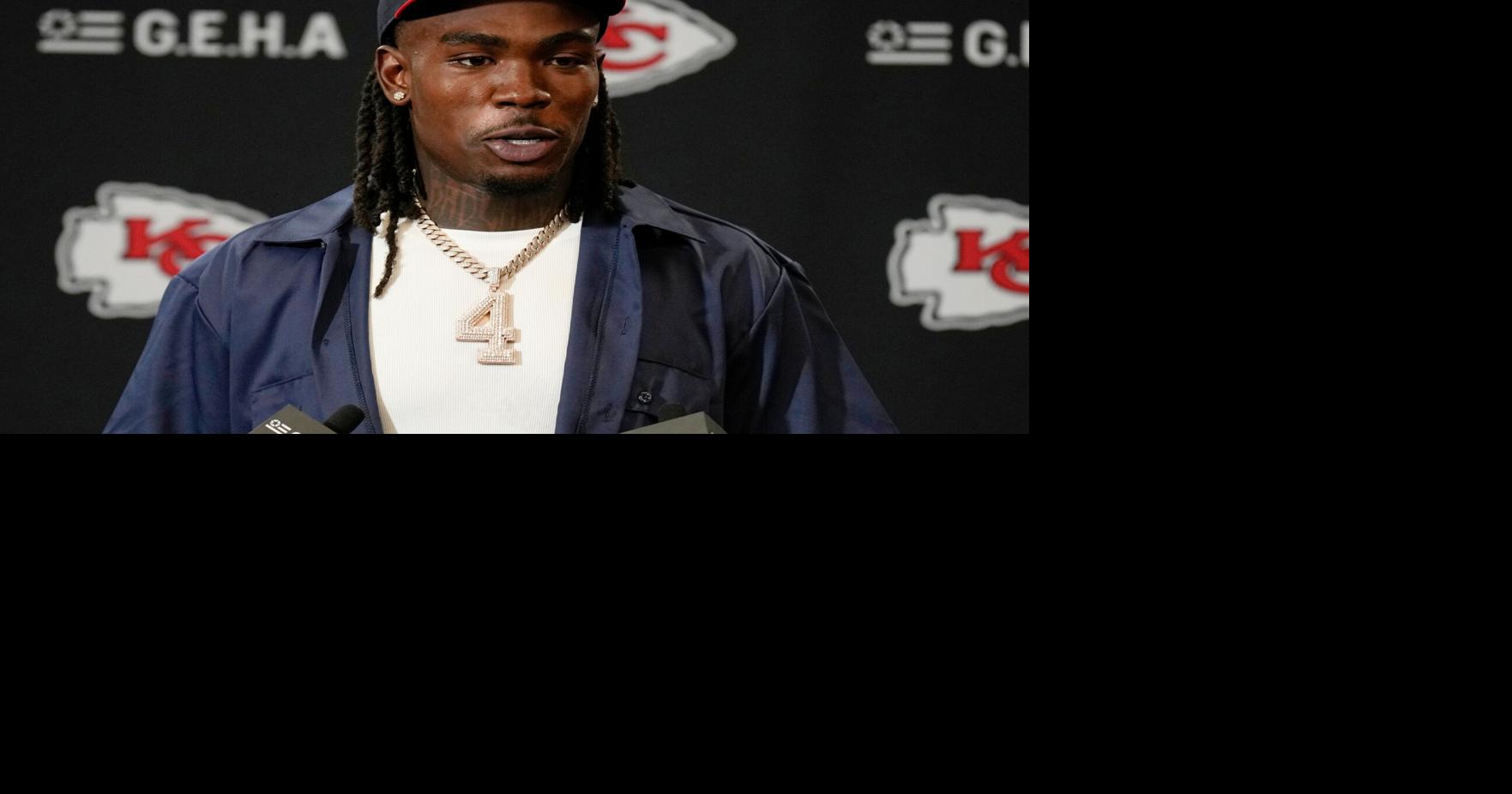 Chiefs receiver Rashee Rice released after 30-day jail stint for car ...