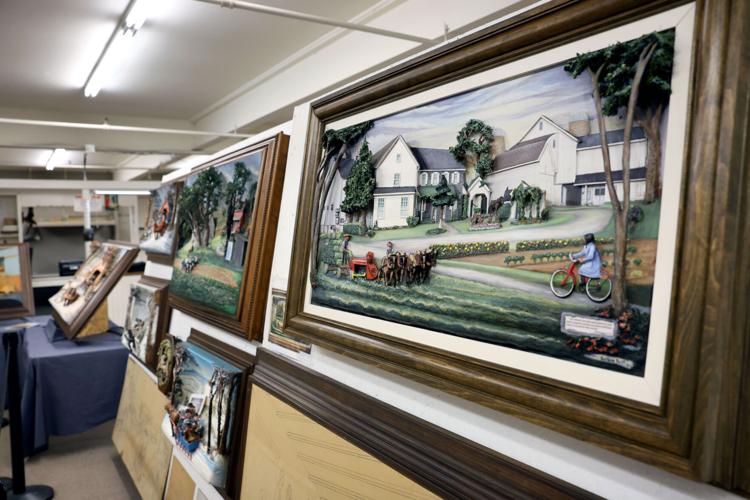 Jim Binsberger and his collection of Abner and Aaron Zook art [photos ...