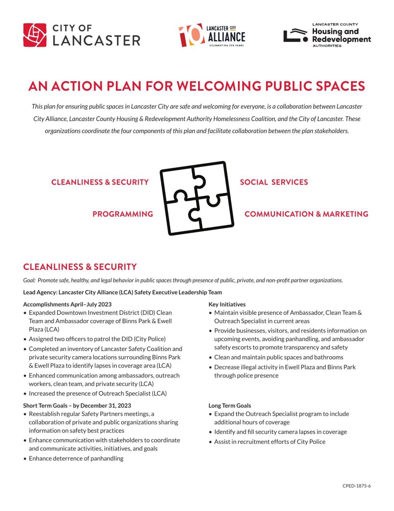 Lancaster city launches action plan to invigorate community hub at ...