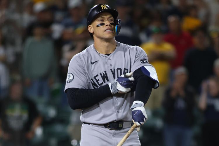 Yankees star Aaron Judge sidelined indefinitely with a rib stress ...