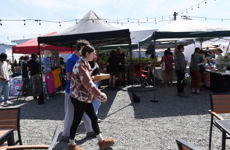 Big Bloom Art Market sets up shop in Warehouse District Beer Garden ...