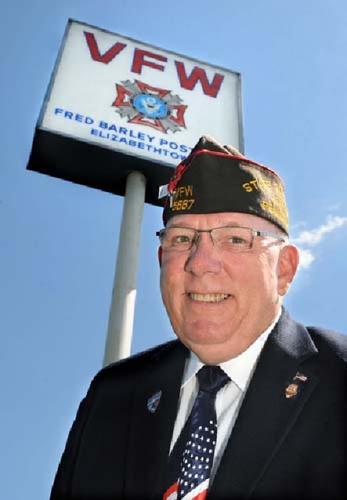 A veteran, and the son of a veteran, he's serving those who served ...