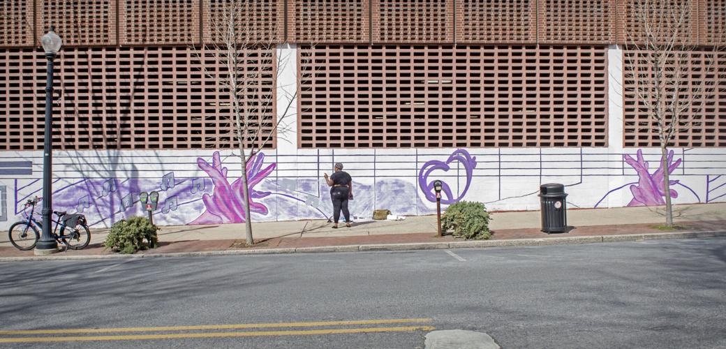 Local painter creates Music for Everyone Mural in downtown Lancaster ...