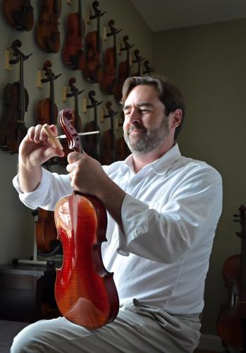 Stringed instruments are Jeff Reider's thing; opens Reider's Violin ...