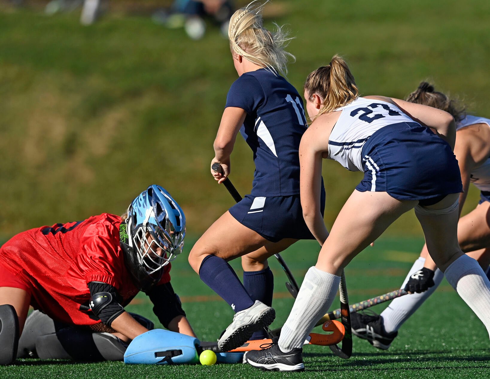 Maddie Eckert coming up big in goal for Manheim Township in L-L League ...
