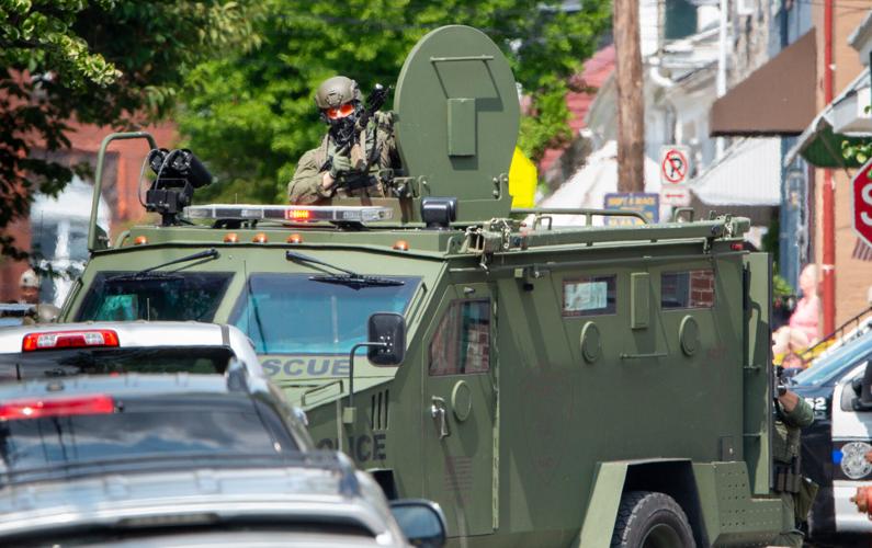 Police standoff following Lancaster city shooting [photos ...