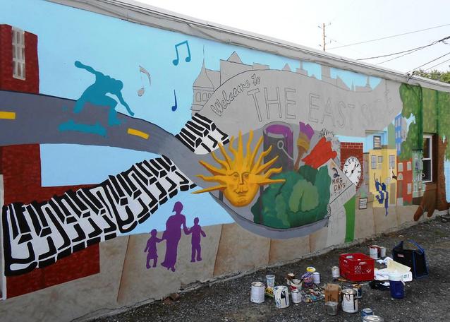 City mural recognizes Lancaster's east side | News | lancasteronline.com