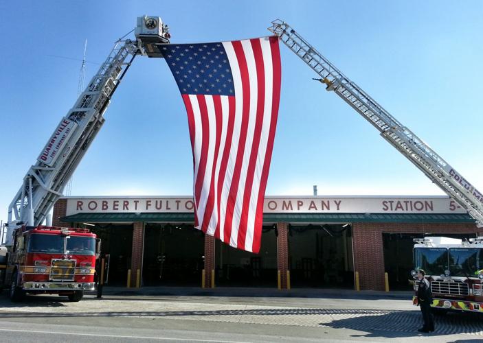 Funeral for the fallen: Firefighters gather to honor one of their own ...