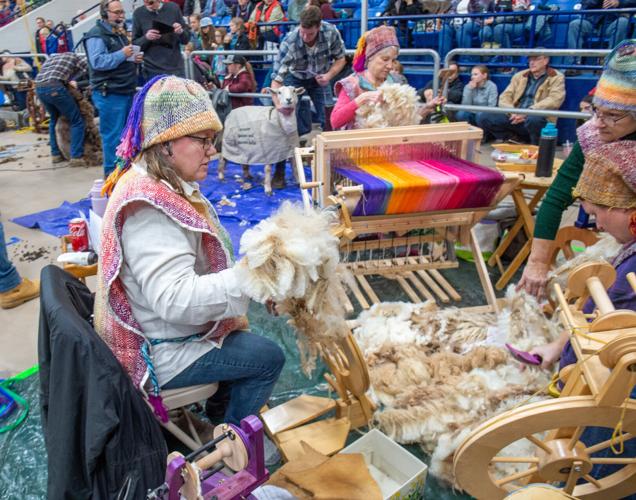 Franklin County team is named 2023 Sheep to Shawl champion [photos ...