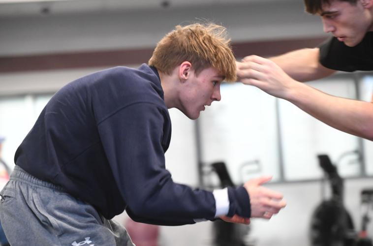 Manheim Central wrestler Brett Barbush [photos] | | lancasteronline.com