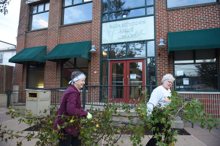 Library volunteers work to improve Elizabethtown library [photos ...