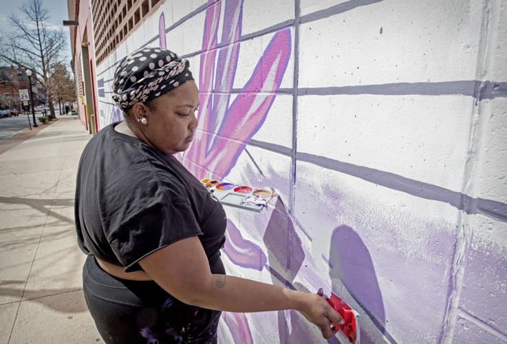 Local painter creates Music for Everyone Mural in downtown Lancaster ...