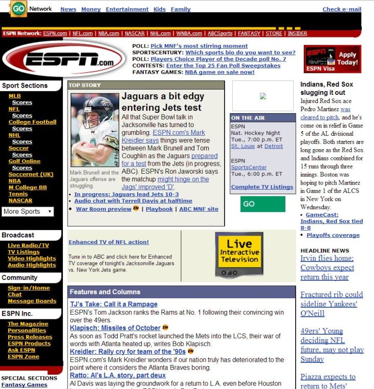 Here's what 10 of your favorite websites looked like at the dawn of the ...