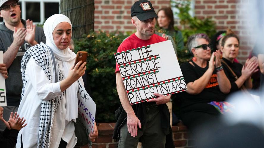 Lancaster Stands Up holds rally for Gaza cease fire [photos] | Politics ...