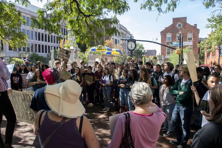 Students from 5 local schools protest climate change inaction in Penn ...