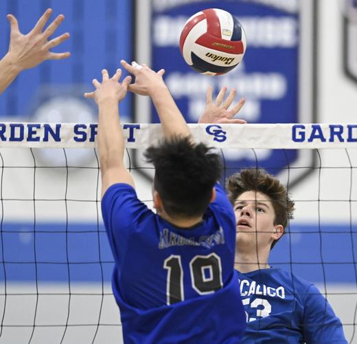 Cocalico vs. Garden Spot - L-L League boys volleyball [photos] | Boys ...