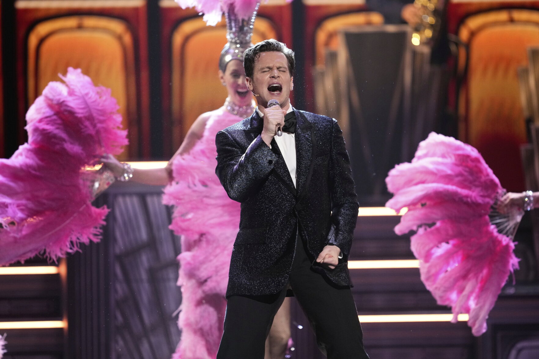 Screening times announced for film of Jonathan Groff's Tony-winning ...